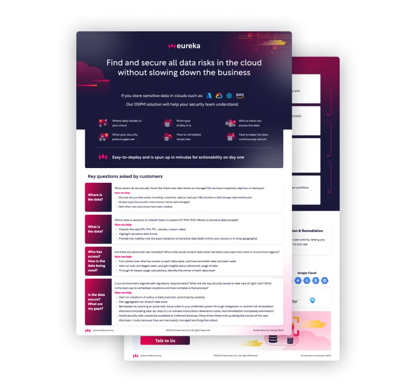 The Future of Data Security: DSPM is Leading Change | Eureka Security - Security Boulevard